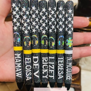 First Responder Glitter Pens, Police, Firefighter, EMS, Paramedic, 911 ...