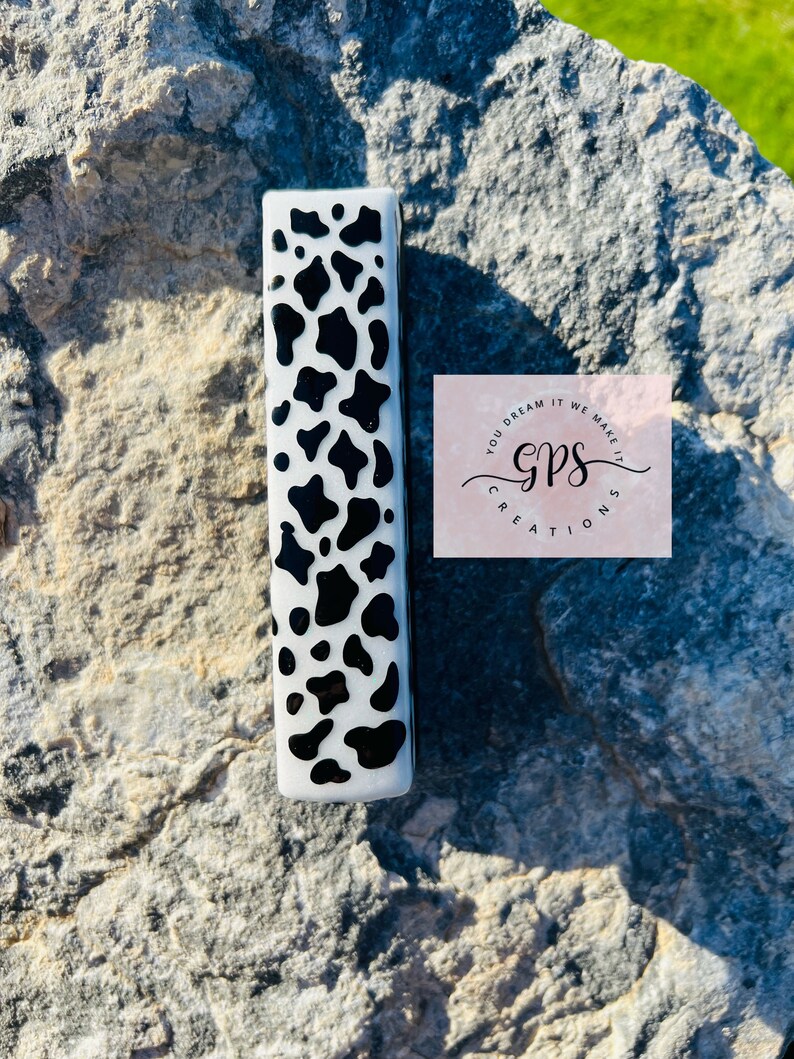 Cow Print Glitter Stapler, Custom Office Supplies Stapler, Desk ...