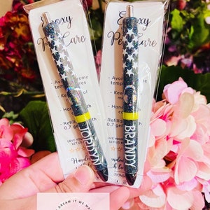 First Responder Glitter Pens, Police, Firefighter, EMS, Paramedic, 911 ...