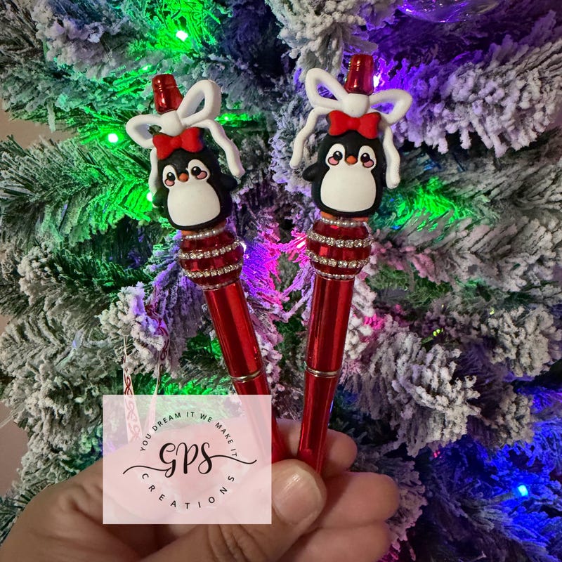 Large Beaded Fancy Pen - Etsy