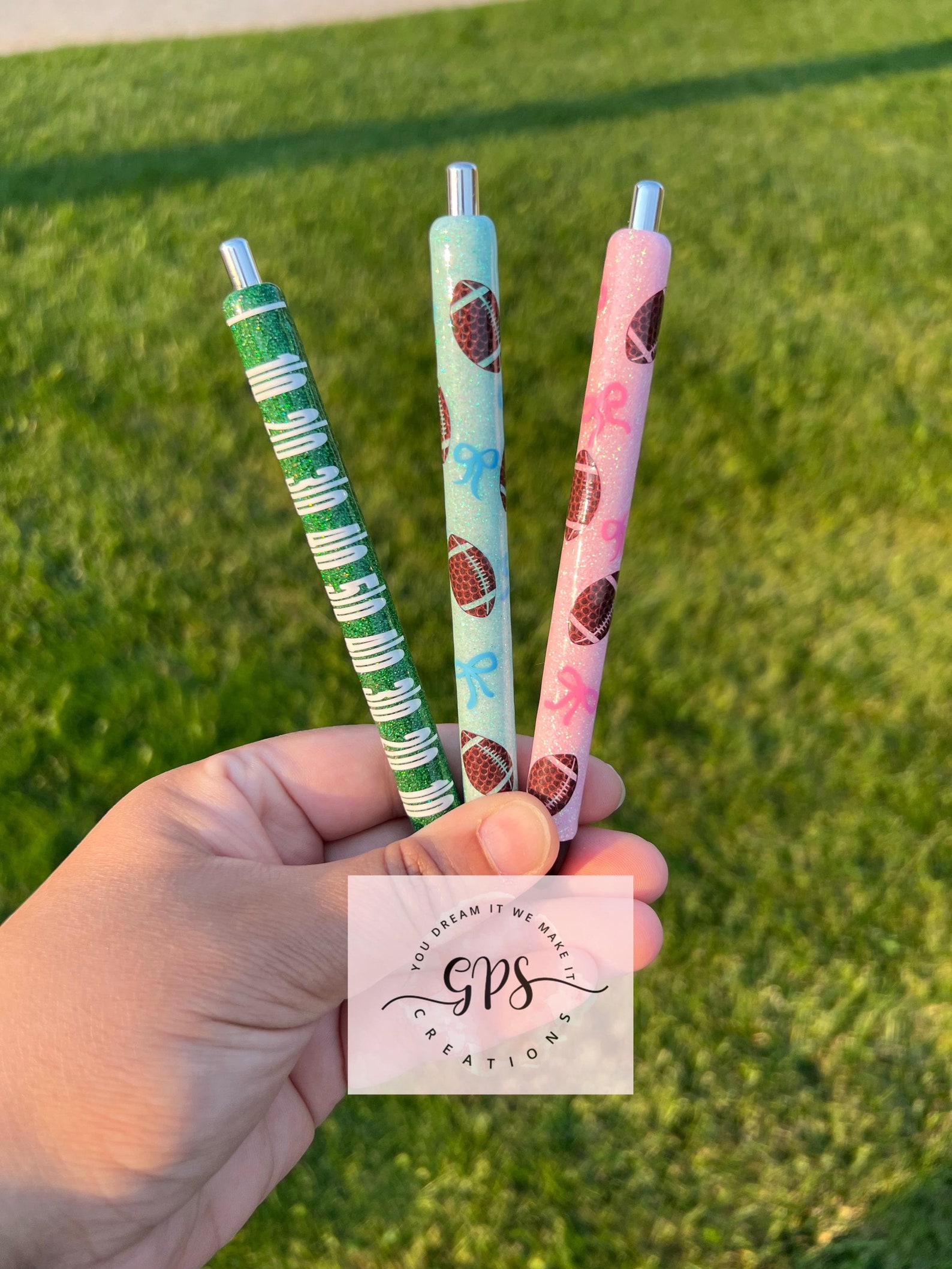 Football Glitter Papermate Ink Joy Pen, Coquette Bows, Football Coach ...