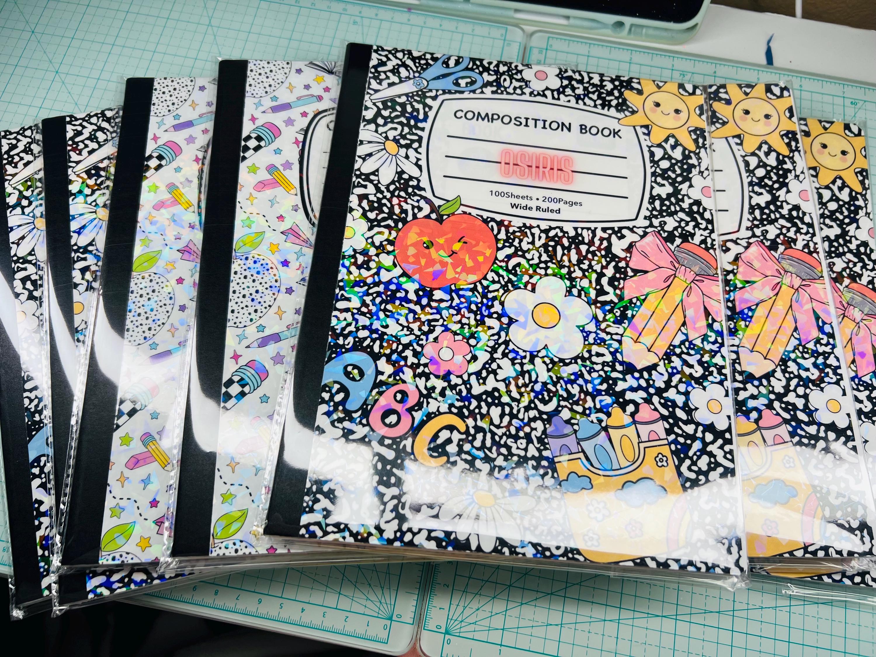 Personalized Teacher Composition Notebook, Custom Name Journal, Back to ...