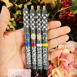 First Responder Glitter Pens, Police, Firefighter, EMS, Paramedic, 911 ...