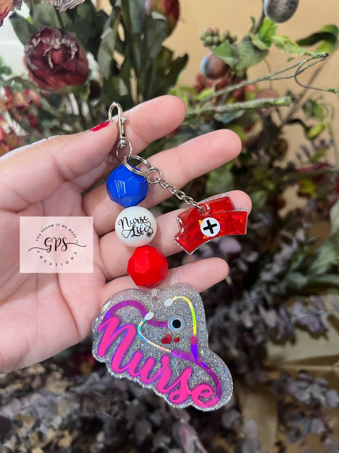 Nurse Keychain, Nurse Appreciation Week, Nurse Graduation Gift, Gift ...