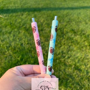 Football Glitter Papermate Ink Joy Pen, Coquette Bows, Football Coach ...
