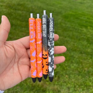 Halloween Pen, Pumpkin Pen, Spider Pen, Ghost Pen, Glitter Pens ...
