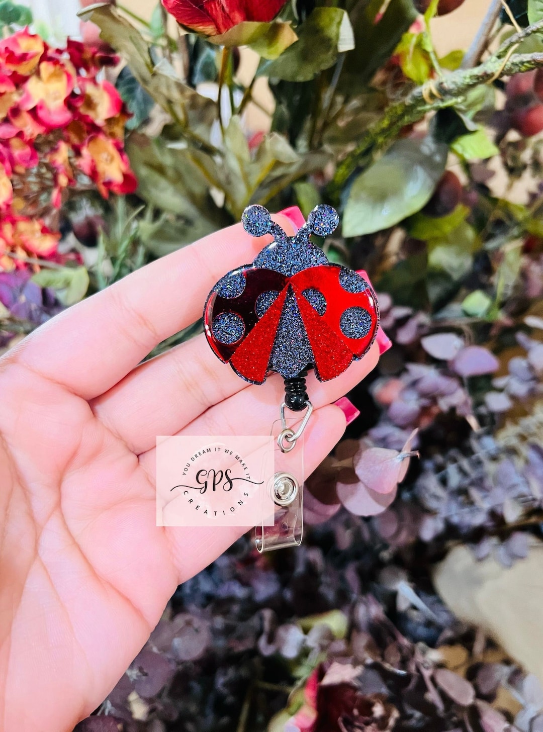 Ladybug Badge Reel, Medical Badge Reel, Teacher Badge Reel, ID Holder ...