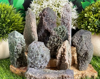 Grape Agate Tower - Etsy