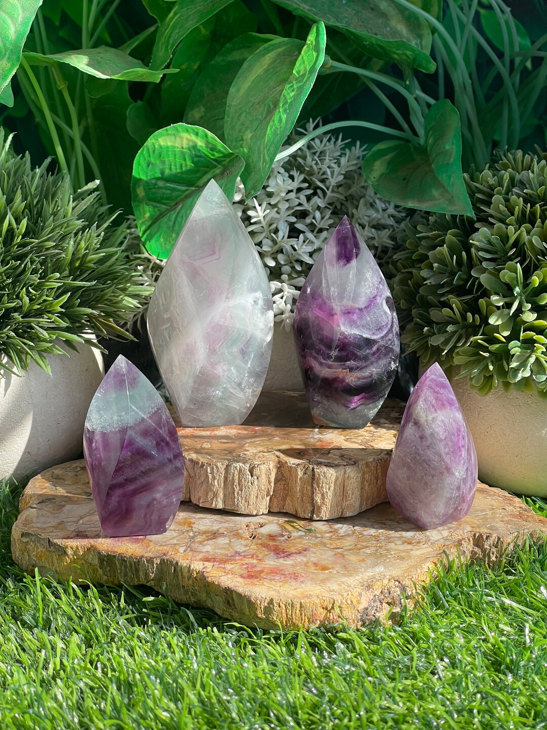 Watermelon Fluorite Flame - Etsy