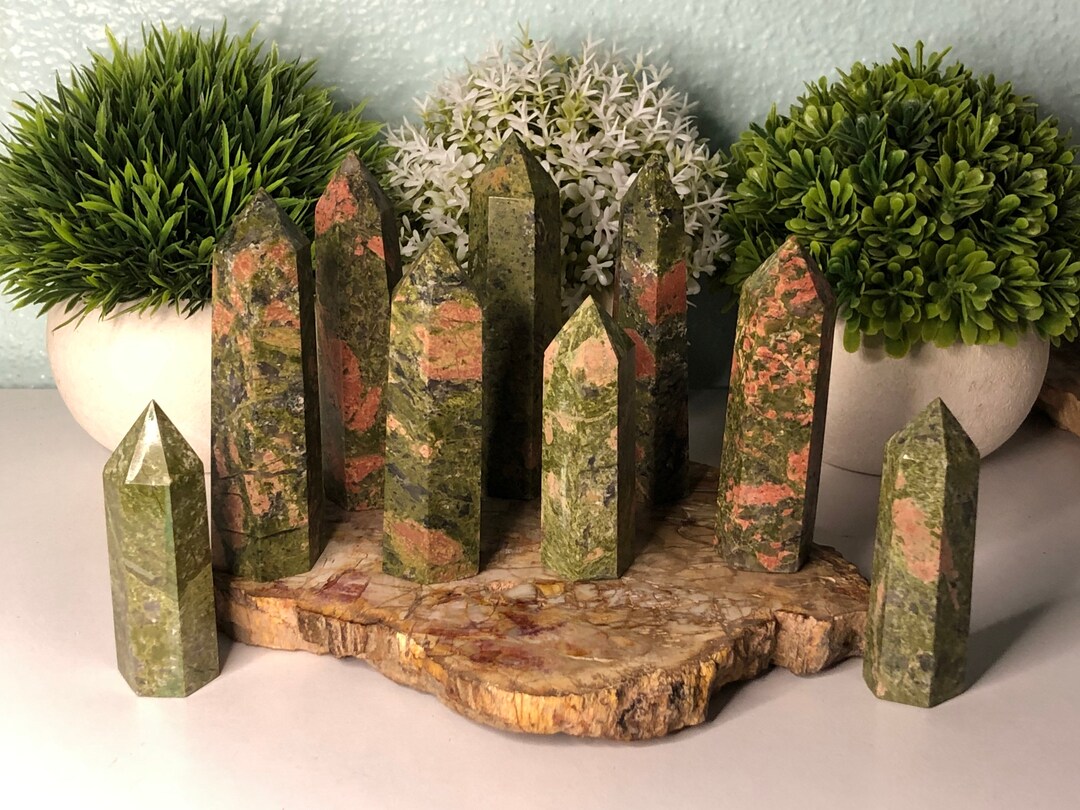 Unakite Tower - Etsy