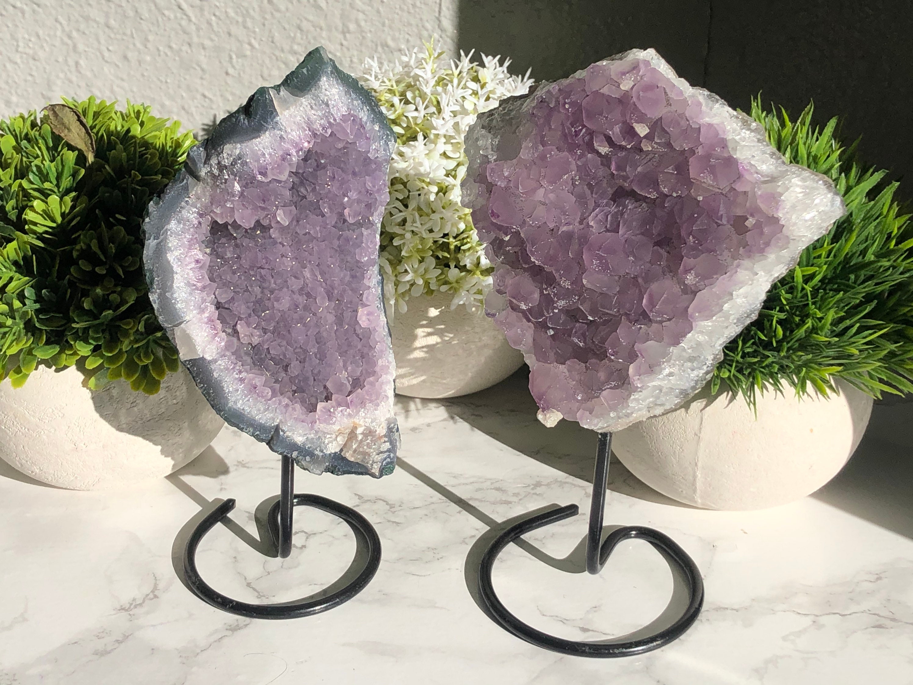 Amethyst on Stand | Etsy