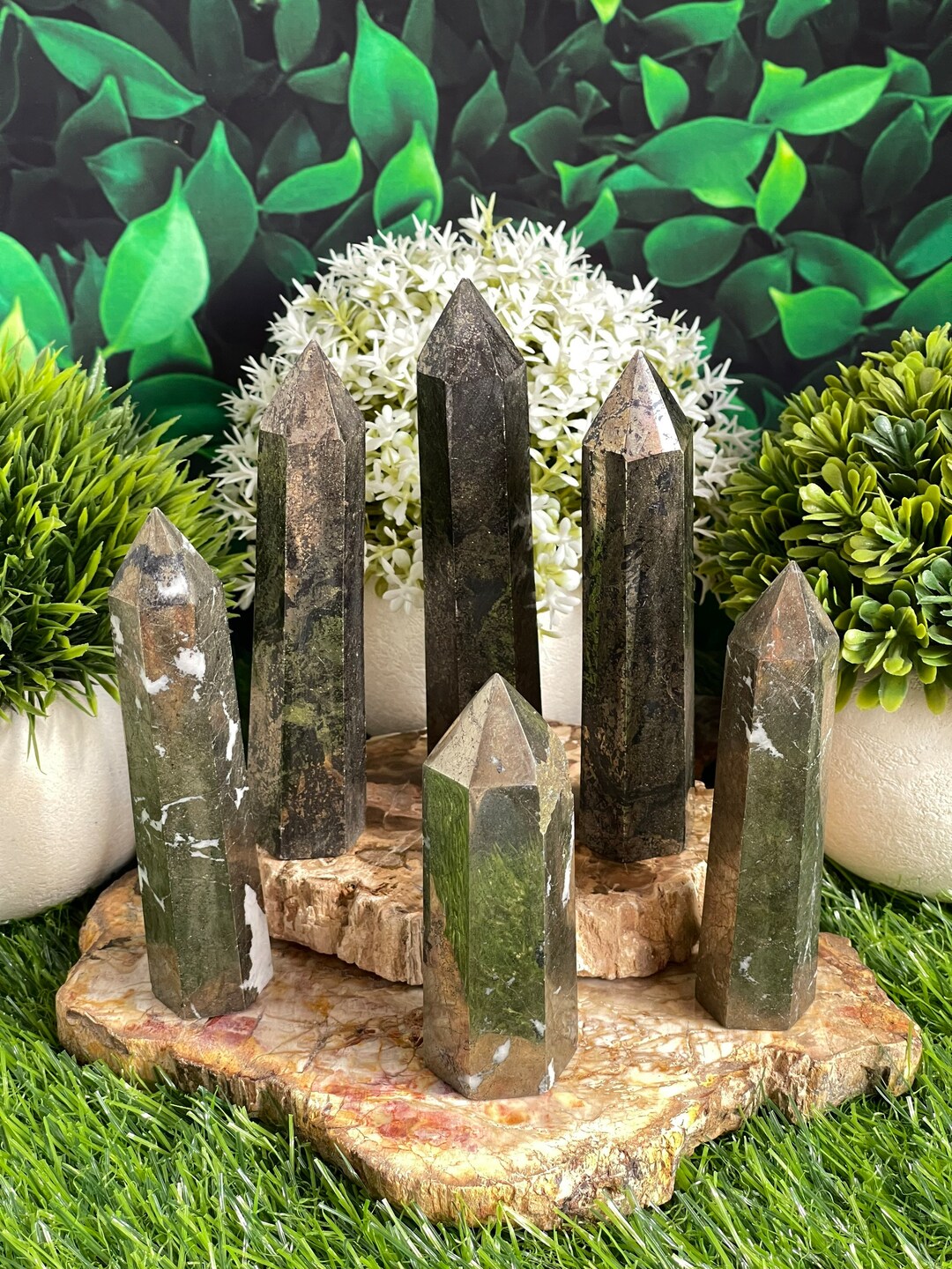 Tall Pyrite Tower - Etsy