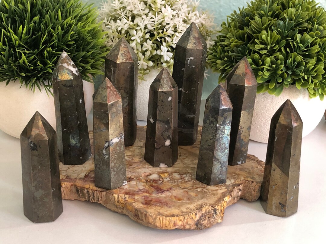 Pyrite Tower - Etsy