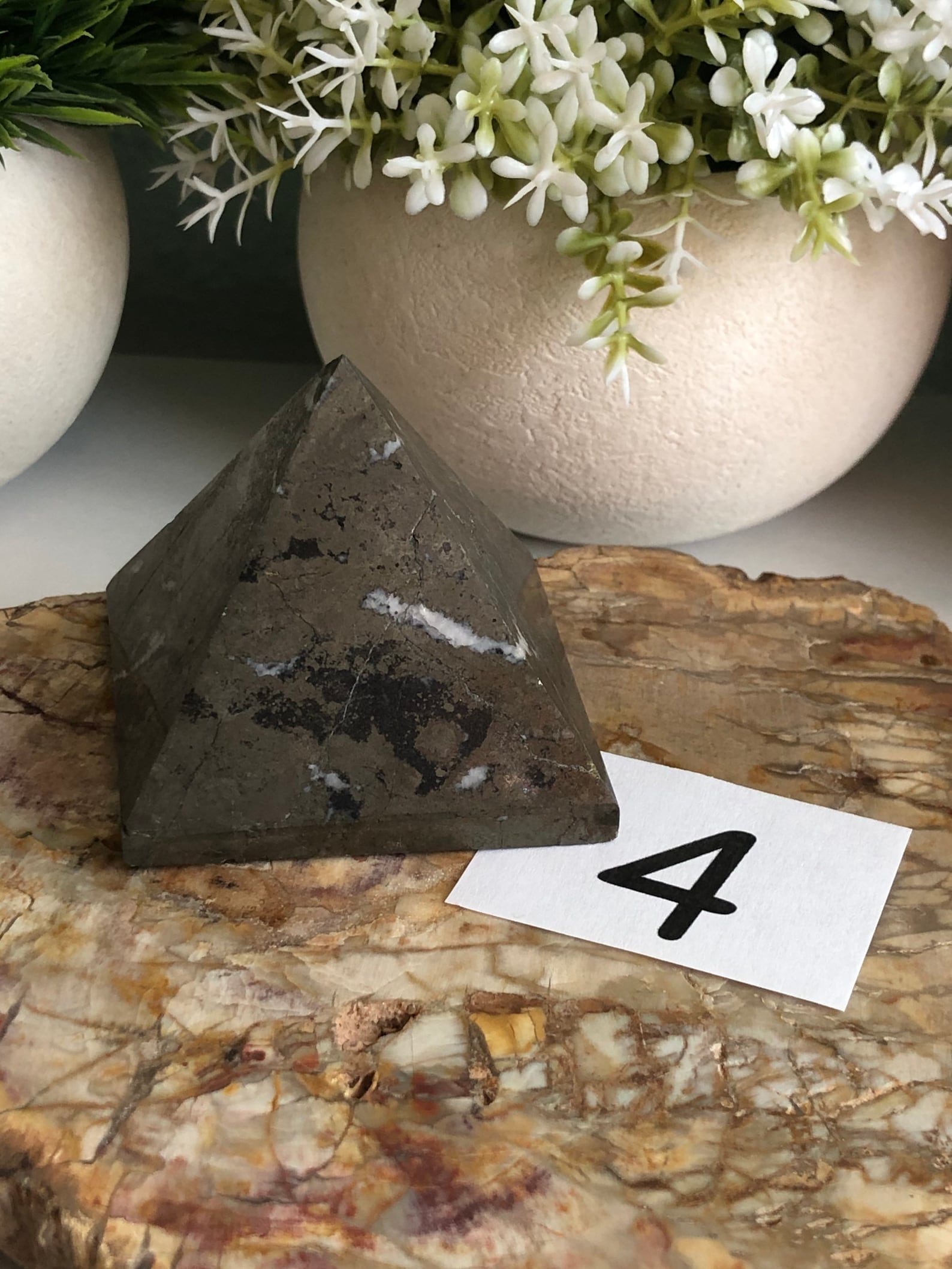 Pyrite Pyramid - Etsy