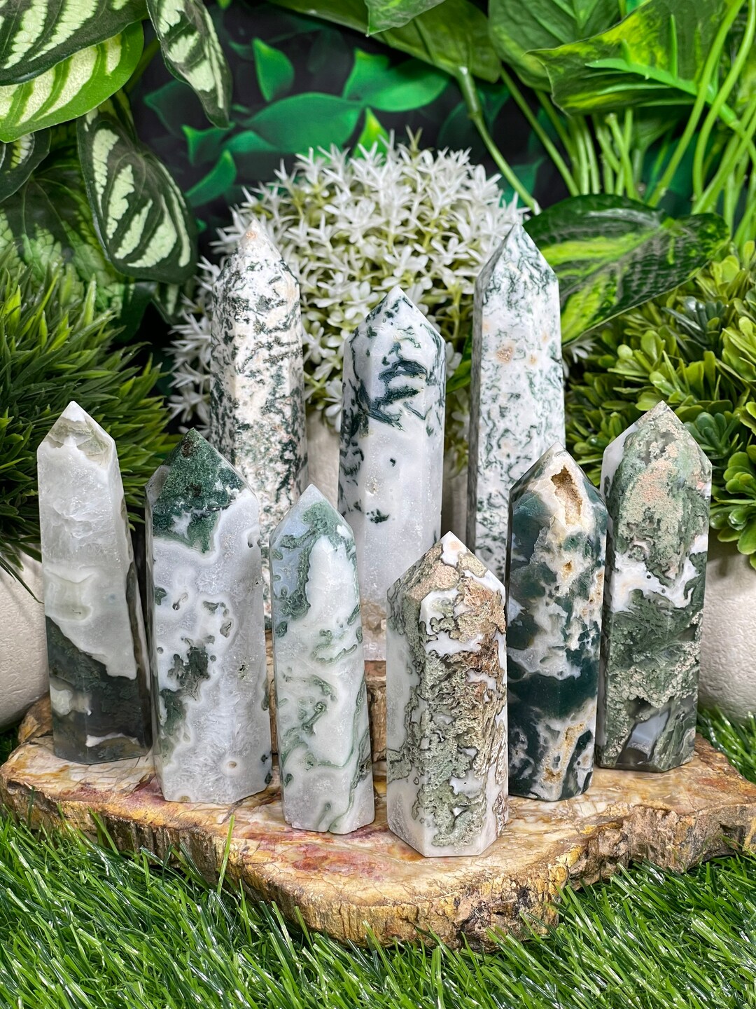 Tree Agate Tower - Etsy