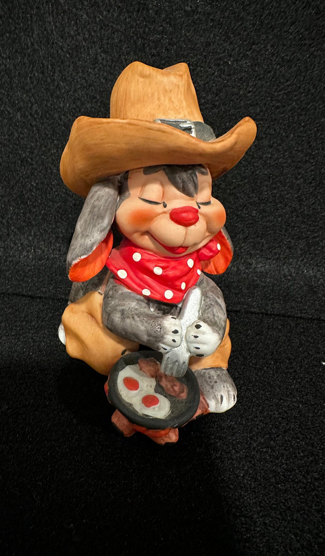 Vintage Jr Jesse the Western Jack Rabbit Cowboy Figurine - Etsy