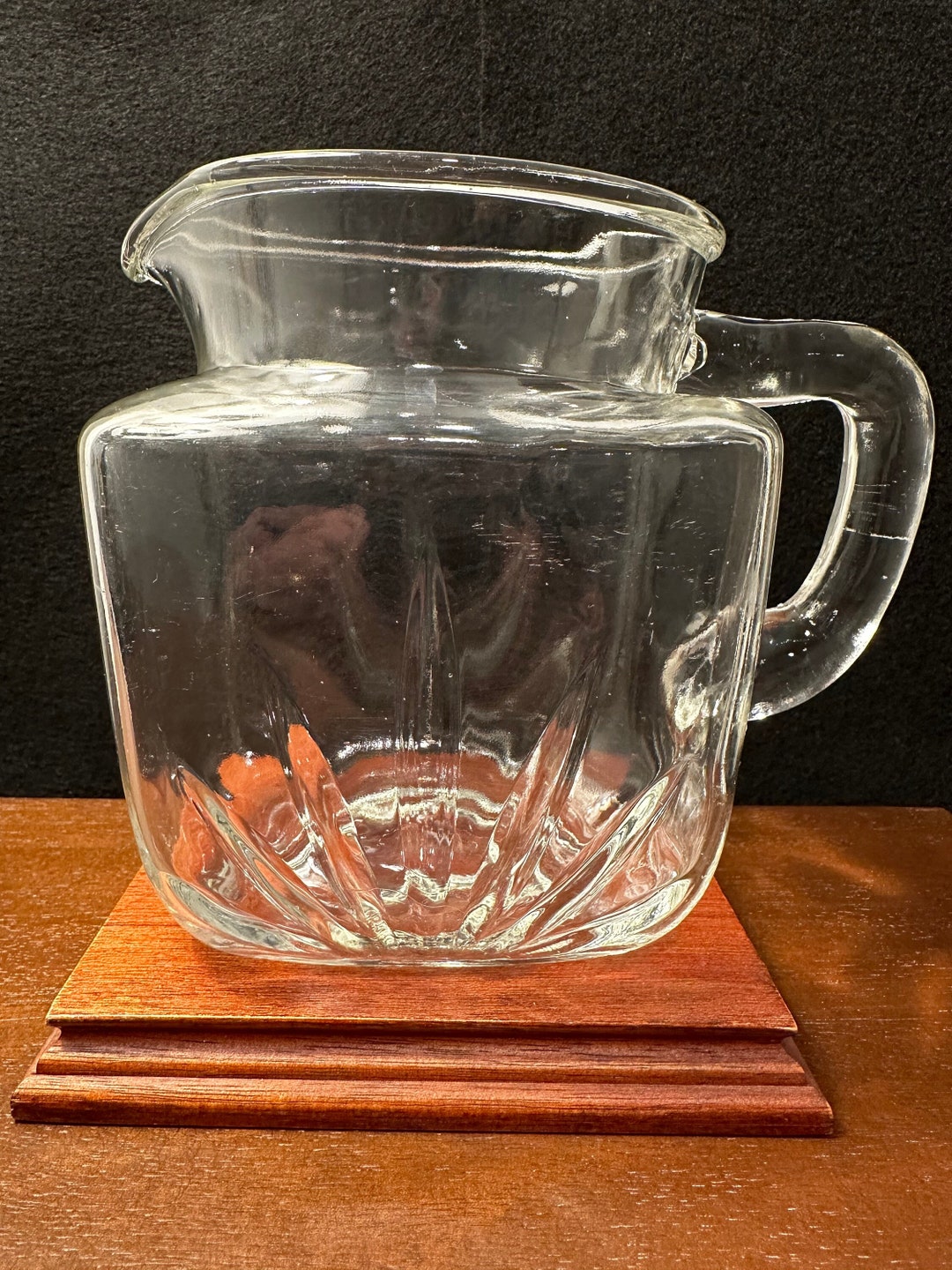 Vintage Federal Glass Co. 36 Oz Juice Pitcher 1950s - Etsy