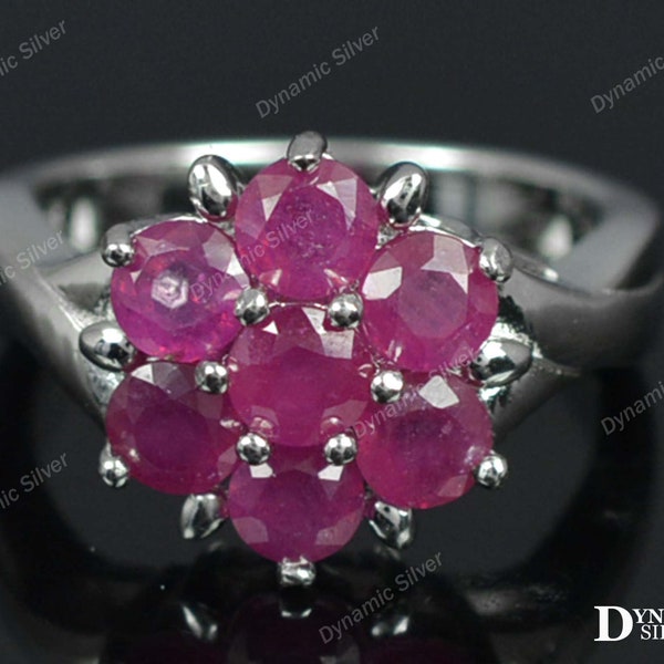 Birthstone Jewelry Ruby Ring - Etsy