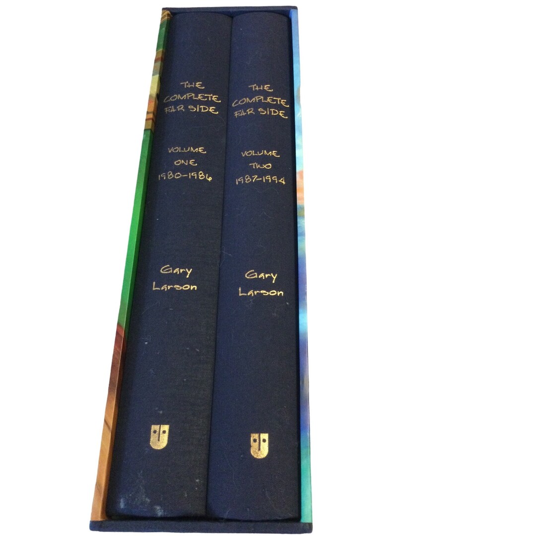 The Complete Far Side Gary Larson Two Volume Hardcover With Case 1st Ed ...