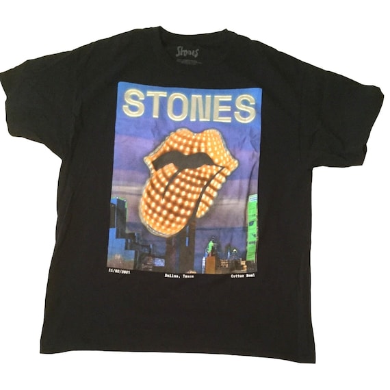 2021 The Rolling Stones Tour shirt Dallas TX Cotton B… - Gem