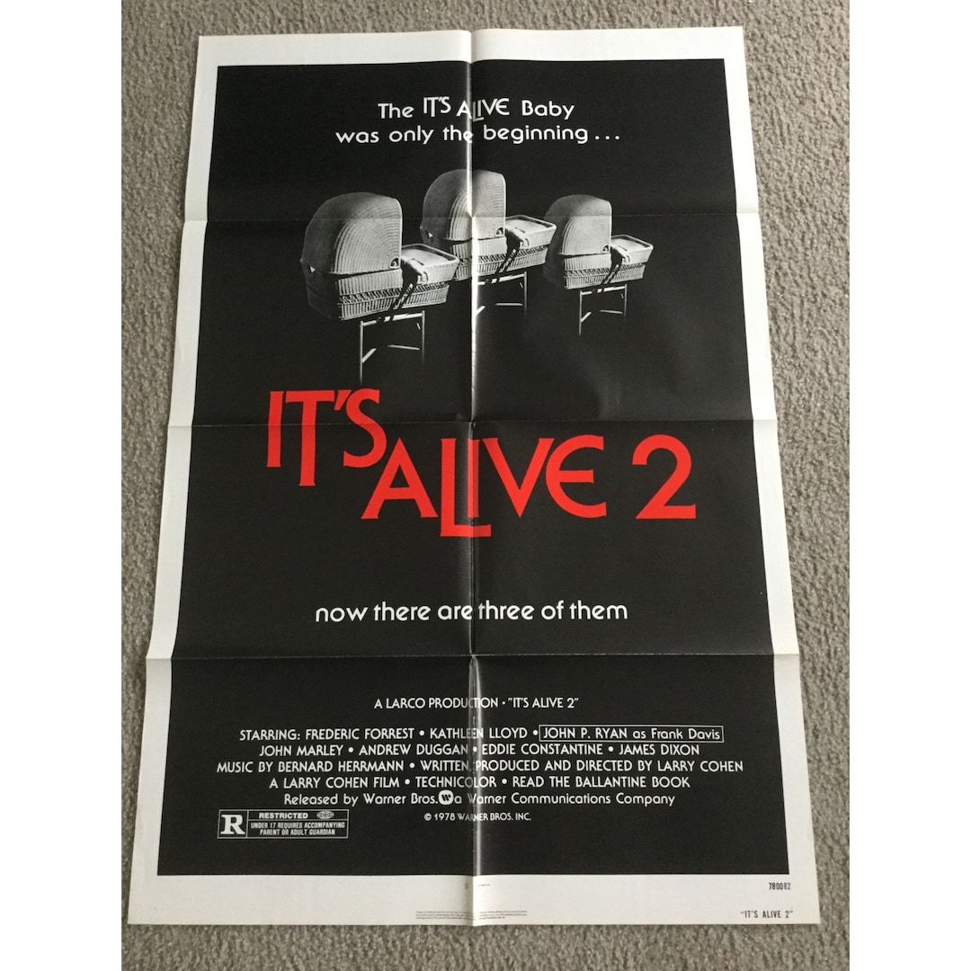 Original Canada Movie Poster Its Alive 2 1978 Theatre Lobby - Etsy