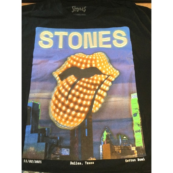 2021 The Rolling Stones Tour shirt Dallas TX Cotton B… - Gem