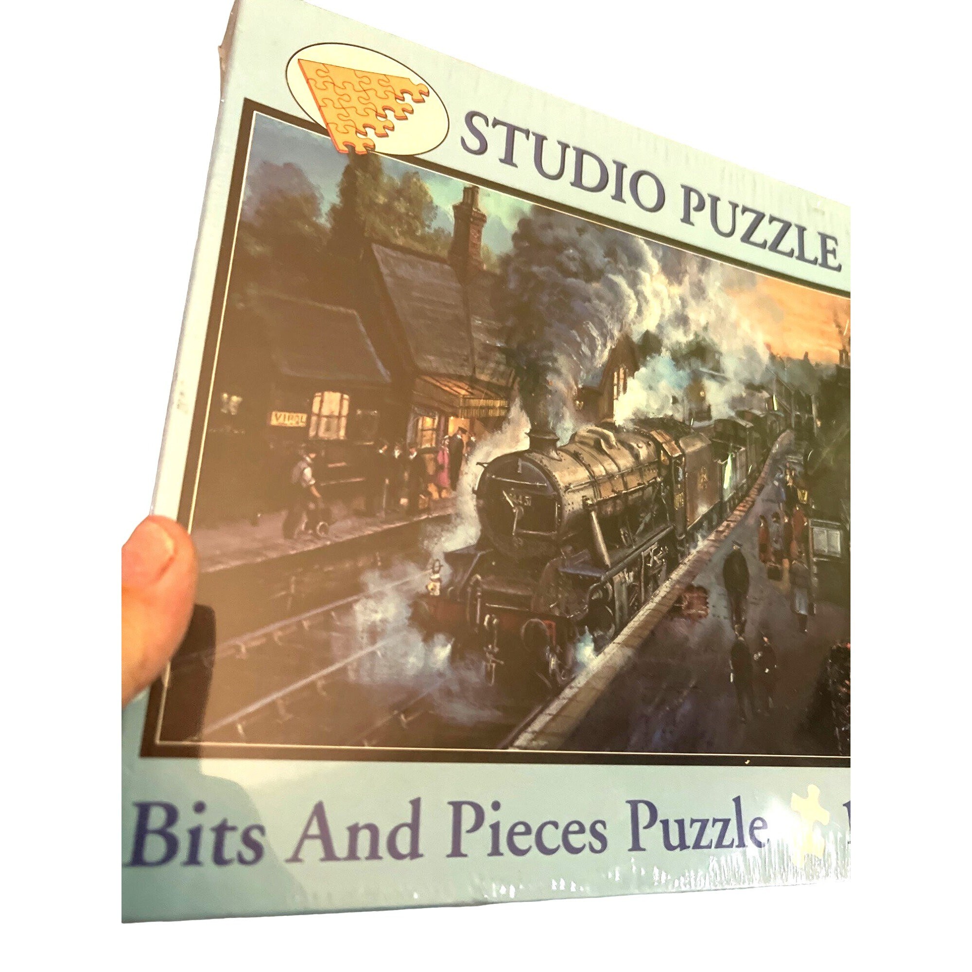 Railroad Puzzle TRAIN 1000 Piece Studio Bits and Pieces Studio Peter ...