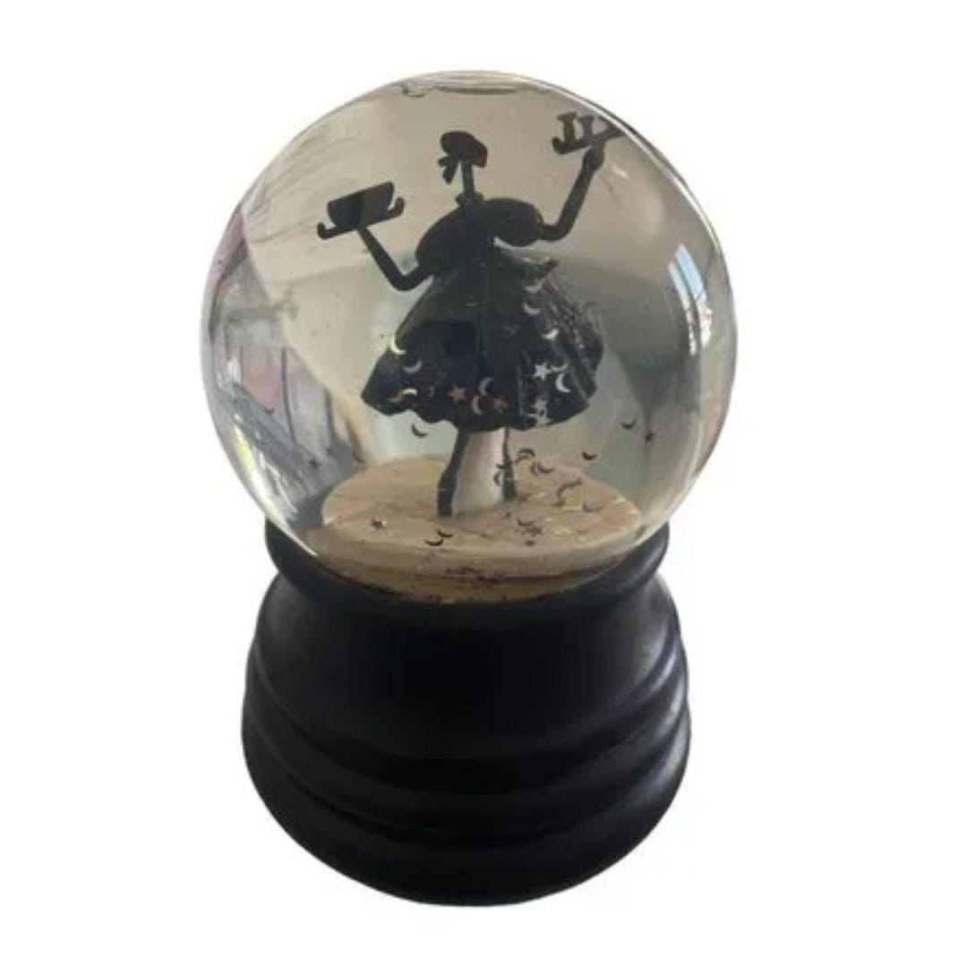 Rebecca Moses Snow Globe Ballerina Dancer Silhouette Collectible Decor ...