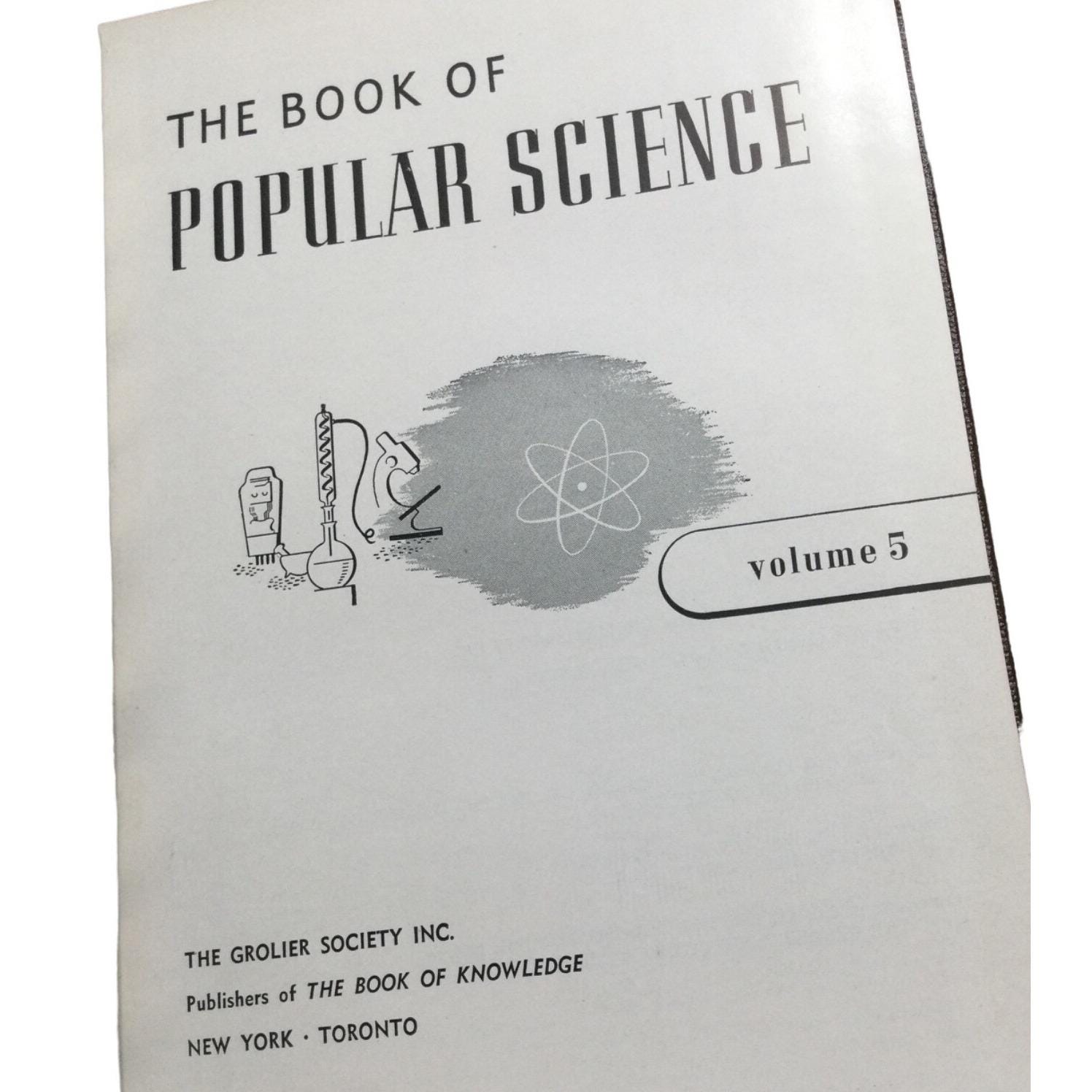 The Book of Popular Science 1 10 by the Grolier Society Inc. 1956 ...