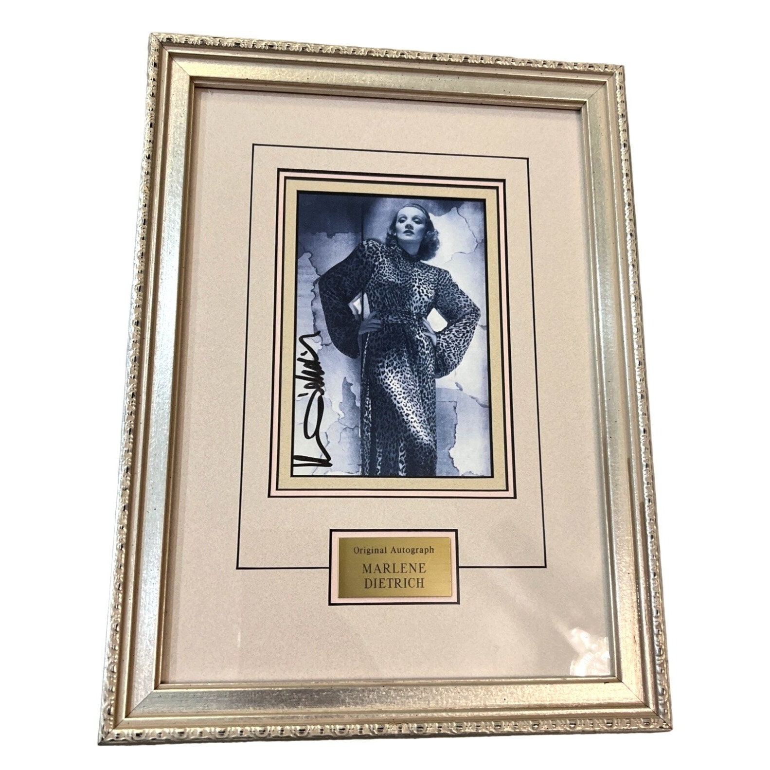 Marlene Dietrich Signed Autograph Photo Original Disney - Etsy