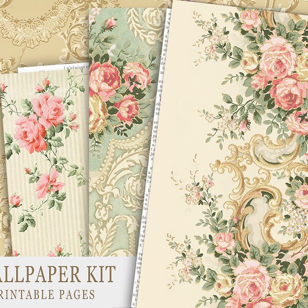 Rose Wallpaper - Etsy