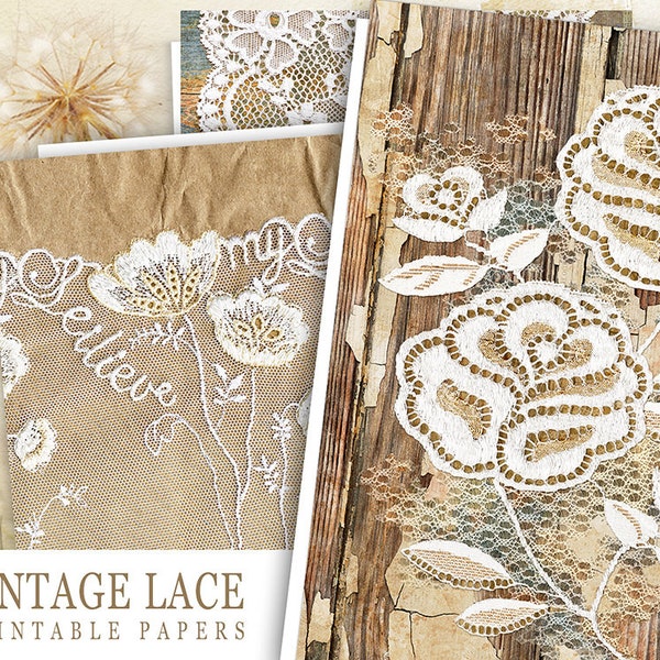 Vintage Lace - Etsy