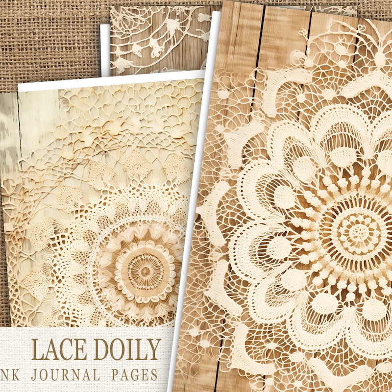 Handmade Digital Papers - Etsy