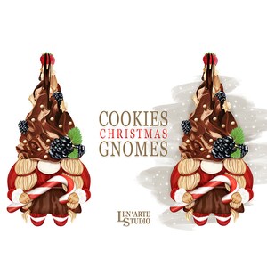 Christmas Gnomes PNG Clipart, Gnomes Cookies Clipart, Christmas Gnome ...