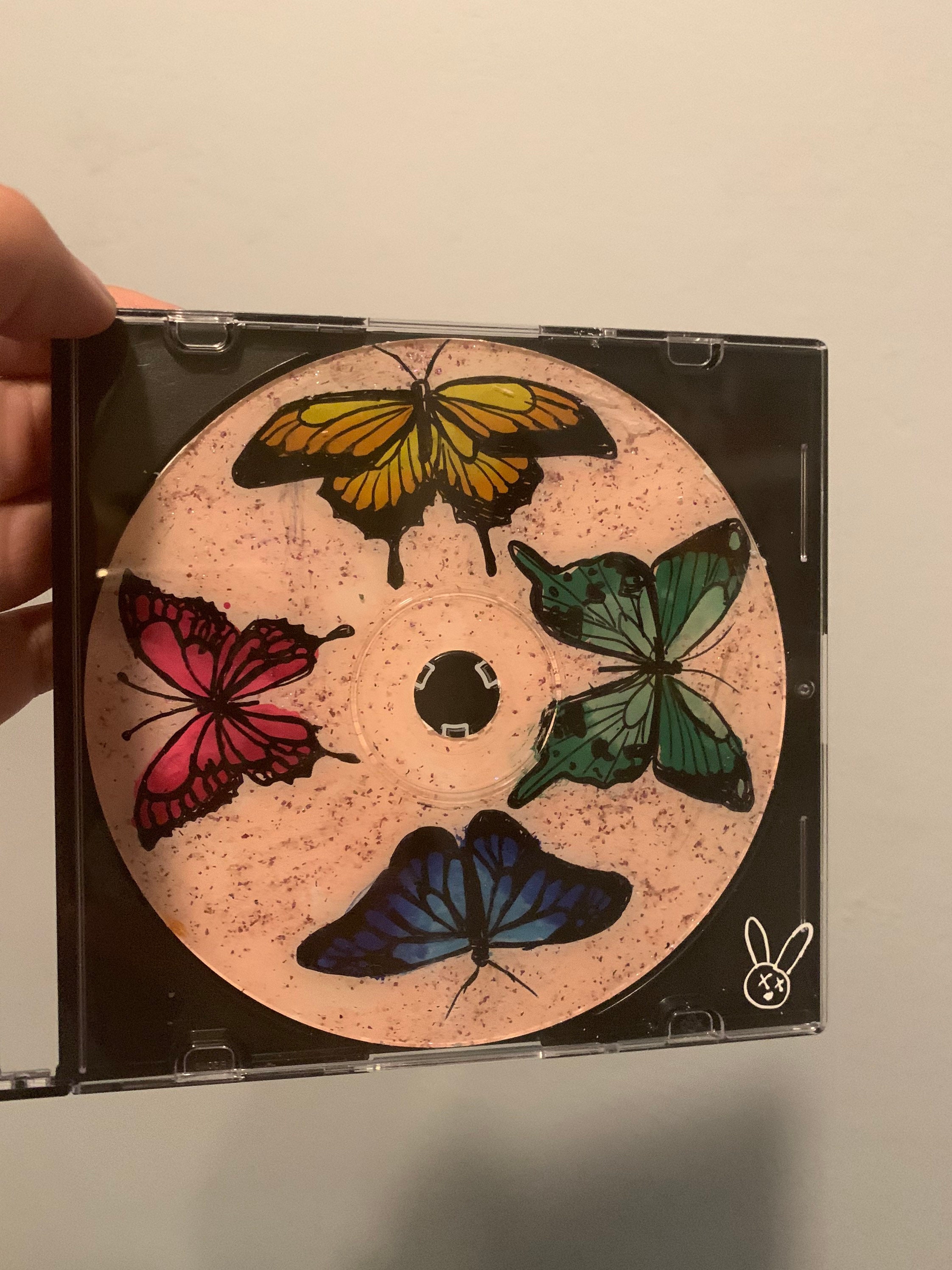 Painted Cd - Etsy