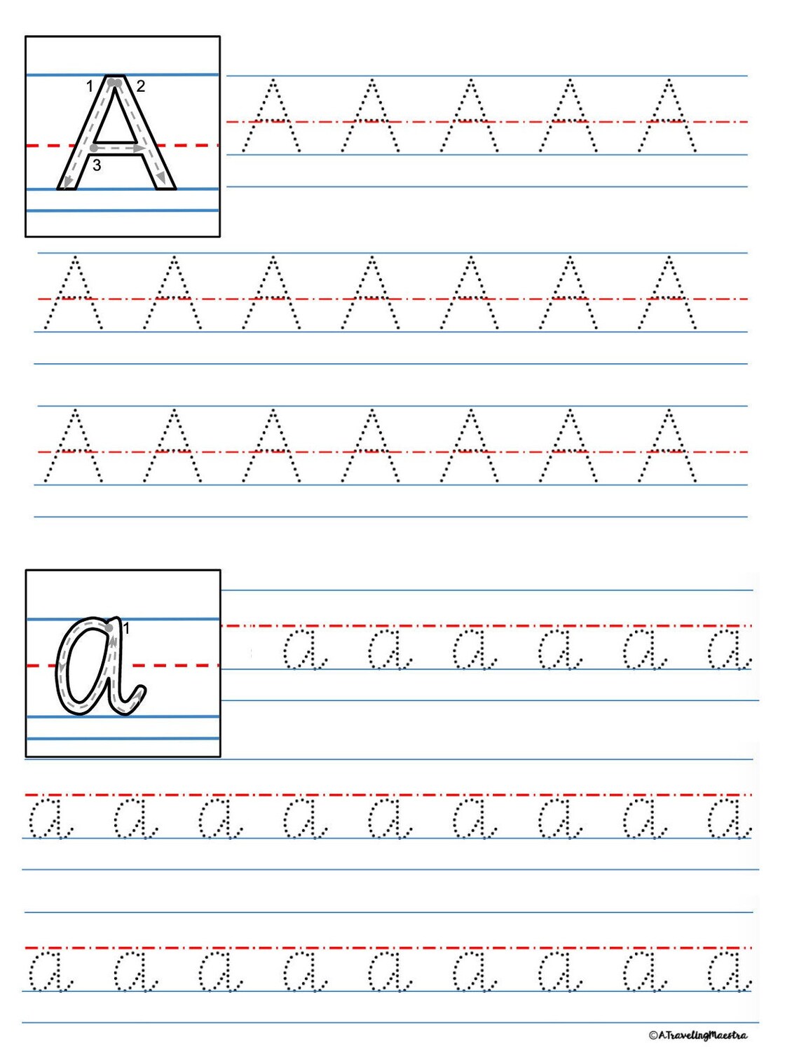 Handwriting Worksheets - Etsy Canada