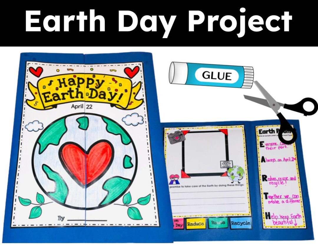 Earth Day Project for Kids - Etsy