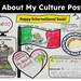 All About My Culture Poster - Etsy