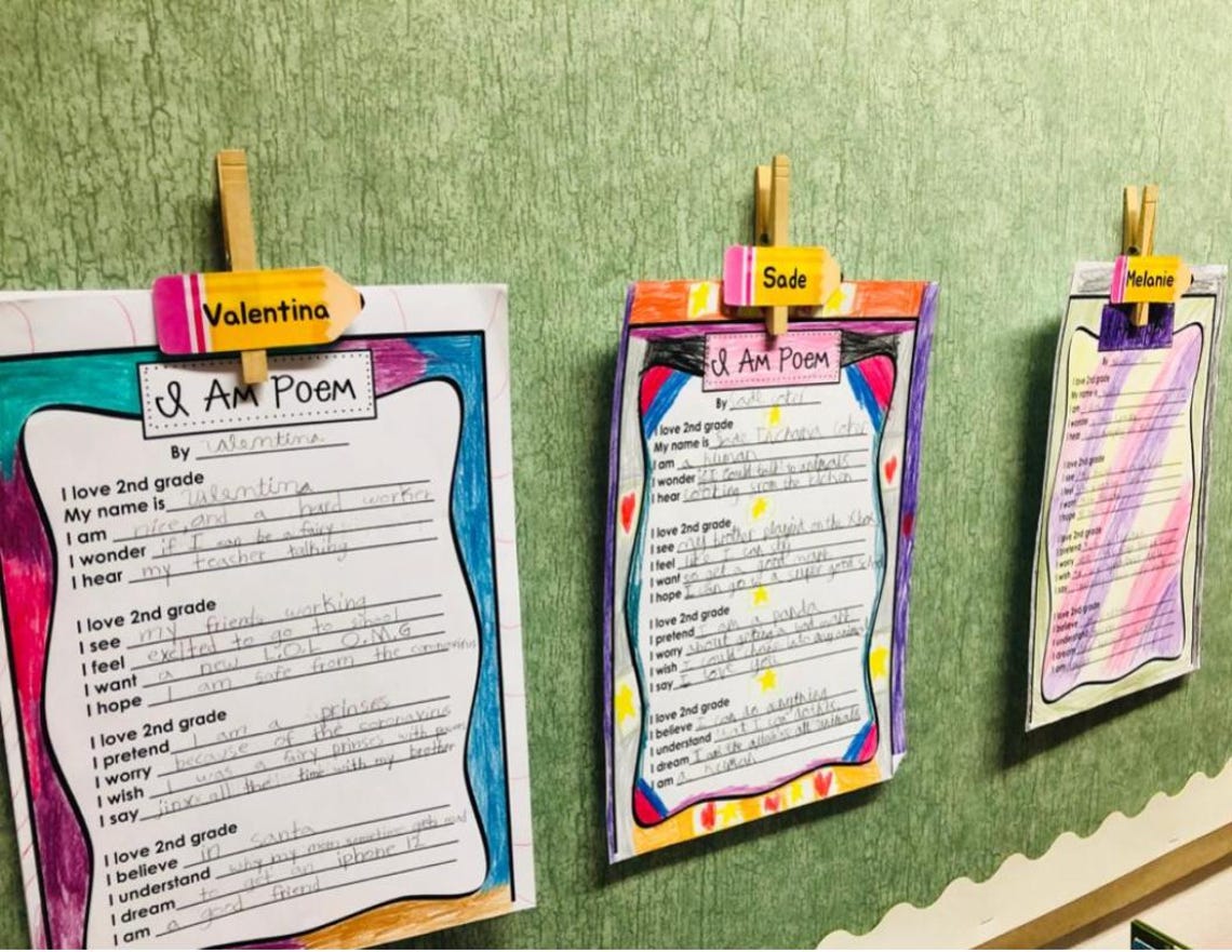 Clothespin Name Label Tags - Editable on Powerpoint - Etsy