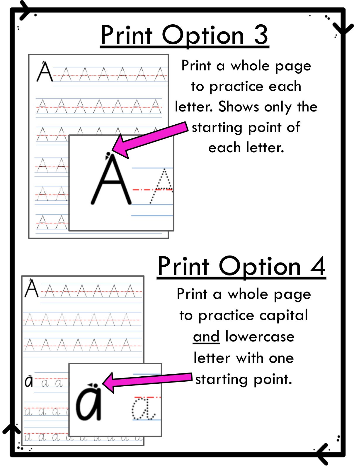 Handwriting Worksheets - Etsy Canada