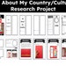 All About My Country Research Project - Etsy