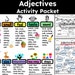 ADJECTIVES Activity Packet - Etsy