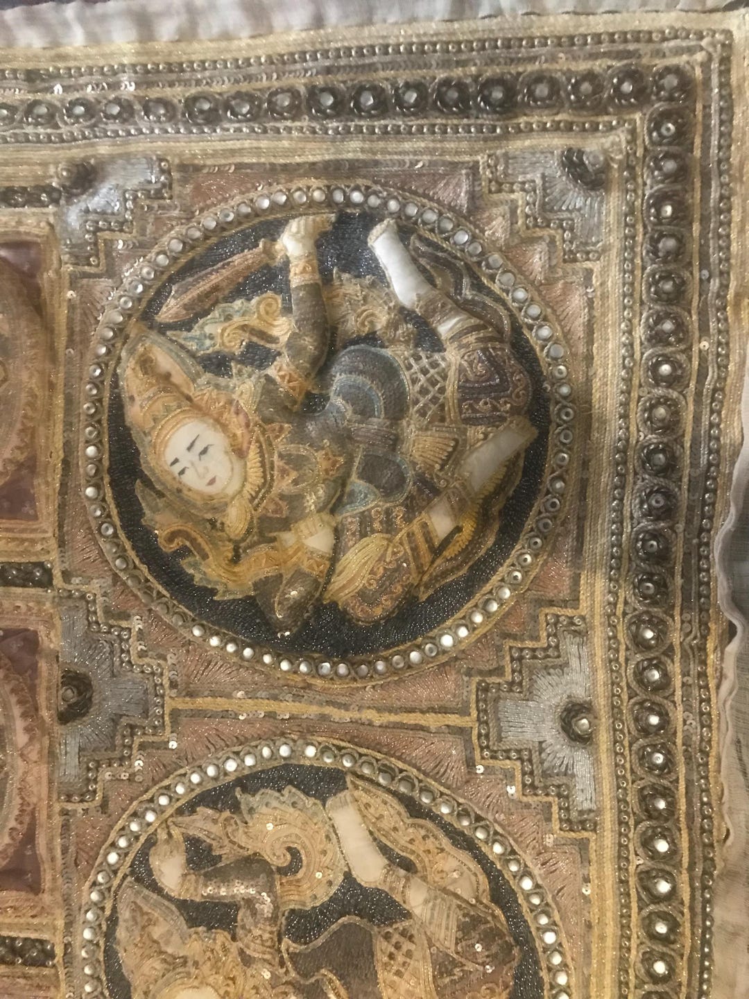 Old Burmese Kalaga Hanging 112cm X 72cm - Etsy