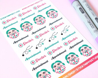 Doctor Visit Sticker - Etsy