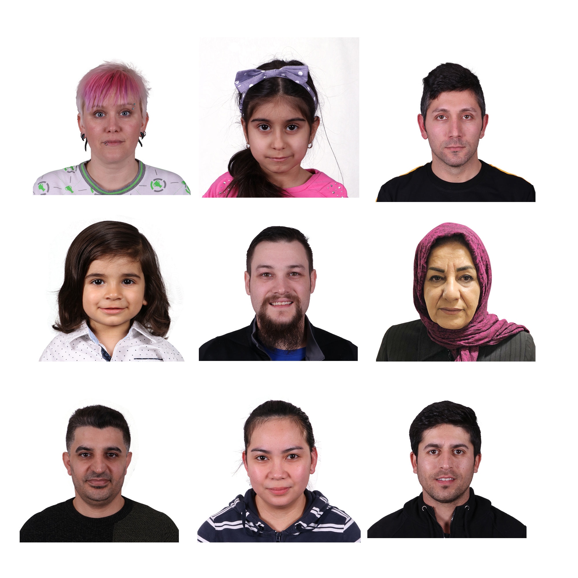 US Passport Photo Prints: Visa, Citizenship, Immigration (2x2 Inch) - Etsy