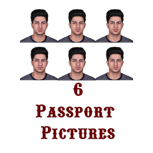 Passport Photo Frame - Etsy