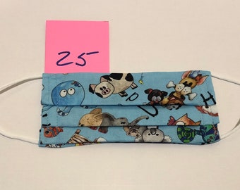 Alphabet Face Mask | Etsy