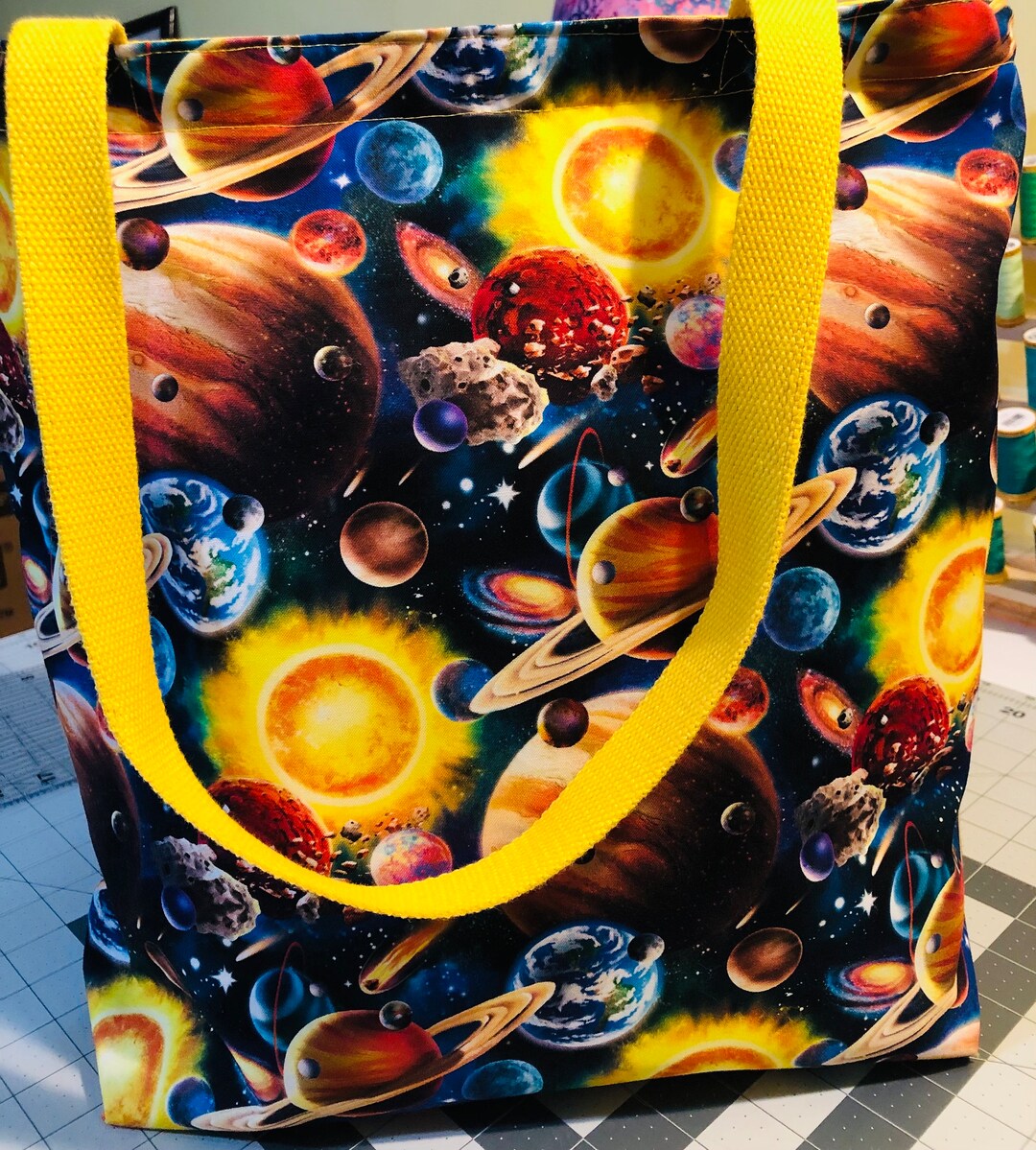 Solar System Market Bag - Etsy