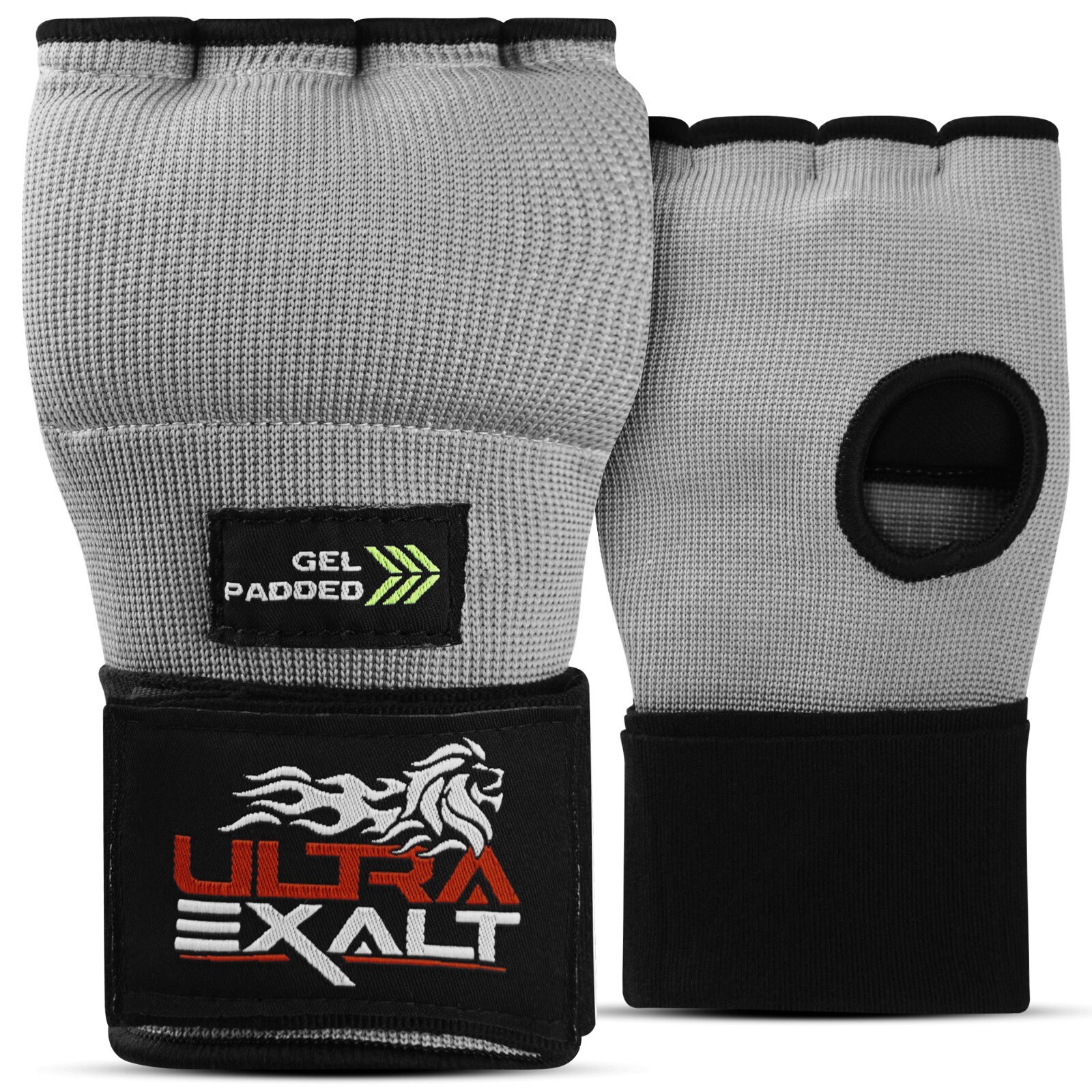 Boxing Inner Gel Gloves pair Quick Wrist Wrap Padded Knuckle Fist ...