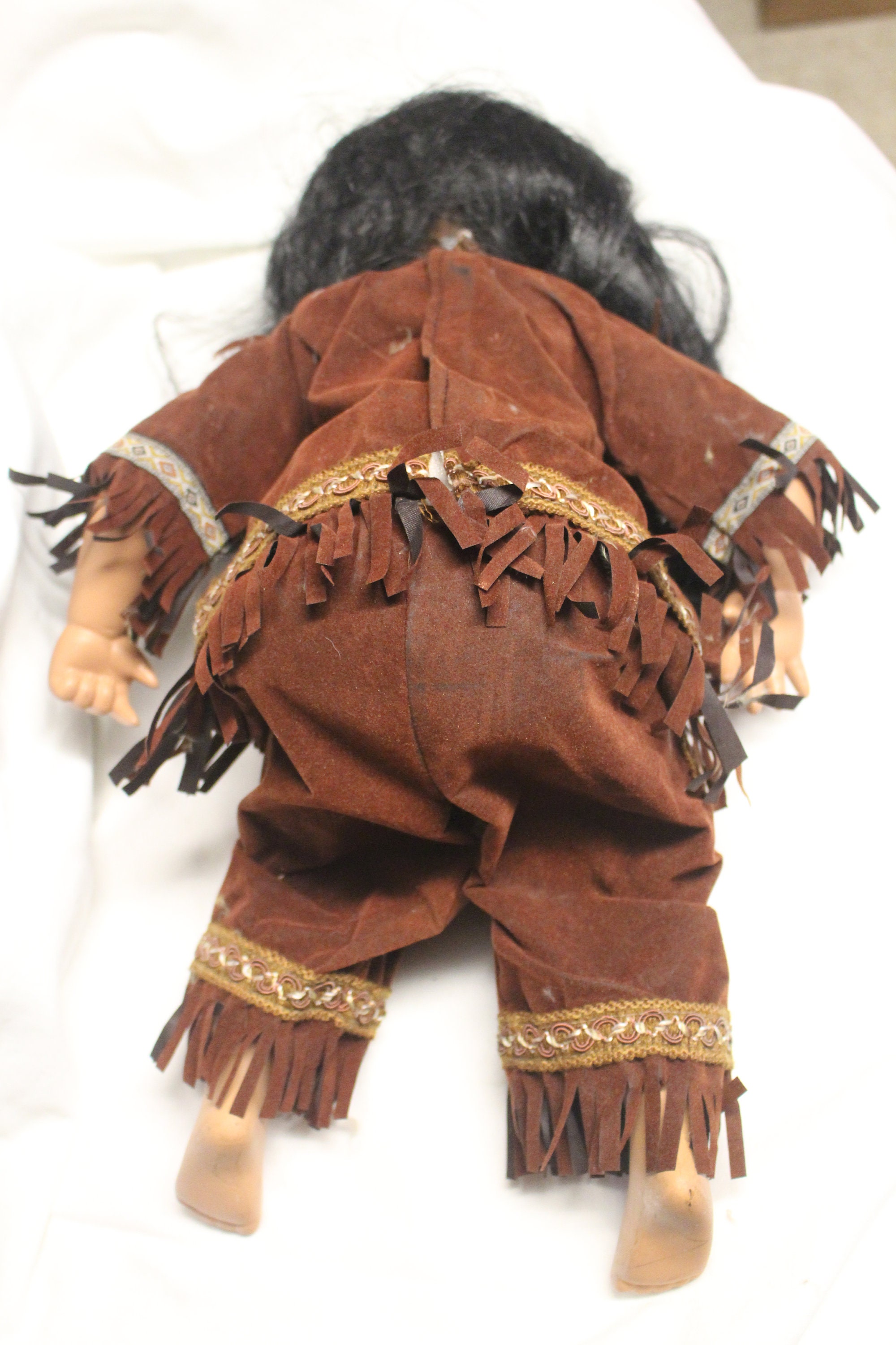 Vintage Cathay Porcelain Native American Doll Etsy
